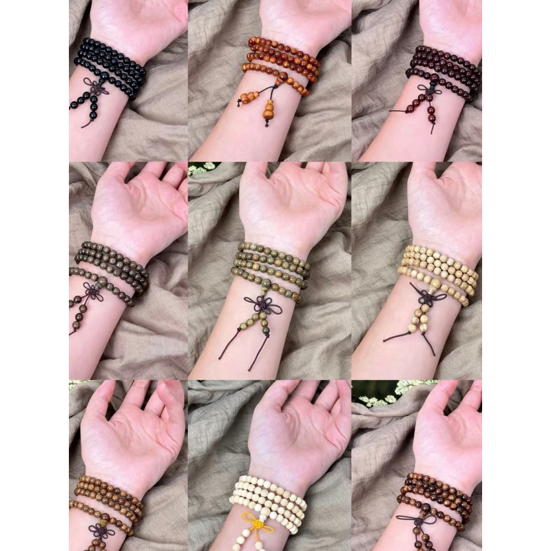 108顆手串串珠手鍊新中式禮物6mm8mm | 蝦皮購物