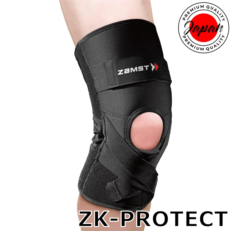 ZAMST ZK-PROTECT（護膝）[S/M/L/LL/3L] 訓練排球籃球 100% 正品日本直銷 | 蝦皮購物