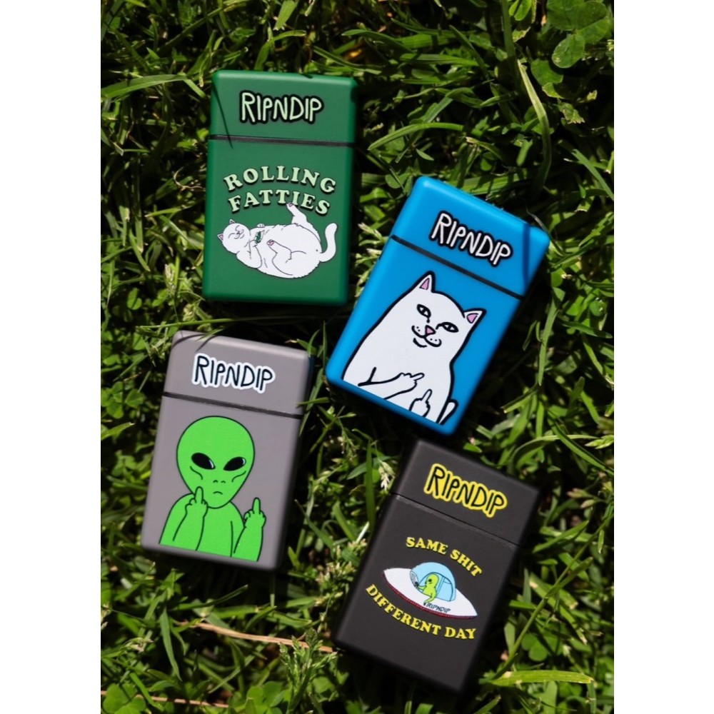 RIPNDIP LIGHTER 盒裝 防風打火機 中指貓 打火機 賴打 台灣總代理-ALL | 蝦皮購物