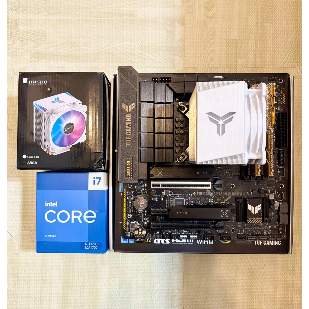i7 13700 + TUF B760M / 皇家戟DDR4 3200 16GB 【套組】 | 蝦皮購物