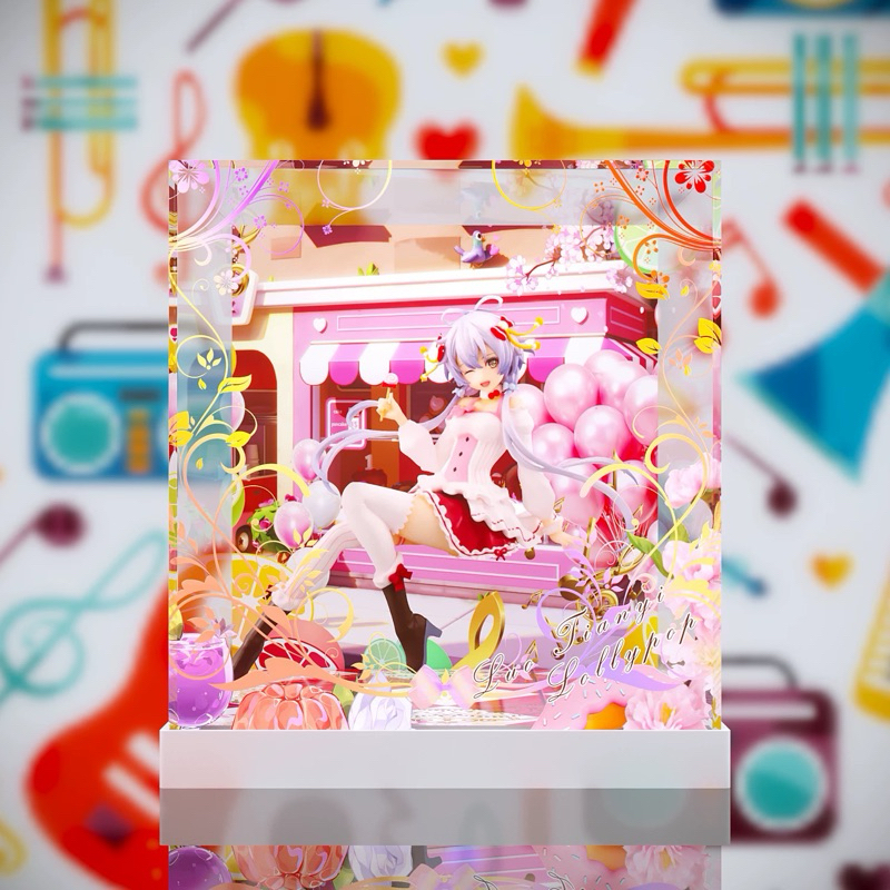 《Yao 挖寶趣》 泡泡瑪特 PVC GK 黏土人 黏土娃 盒玩 食玩 雕像 燈光 階梯 尺寸客製化 展示盒67 | 蝦皮購物