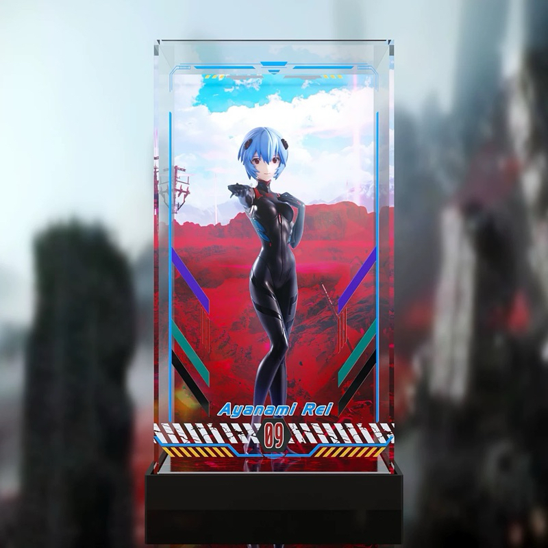 《Yao 挖寶趣》 泡泡瑪特 PVC GK 黏土人 黏土娃 盒玩 食玩 雕像 燈光 階梯 尺寸客製化 展示盒78 | 蝦皮購物