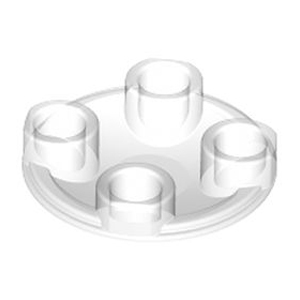 COOLPON｜這是樂高®LEGO®的正版零件 2x2 Rounded Bottom 2654 6163901 透明無色 | 蝦皮購物