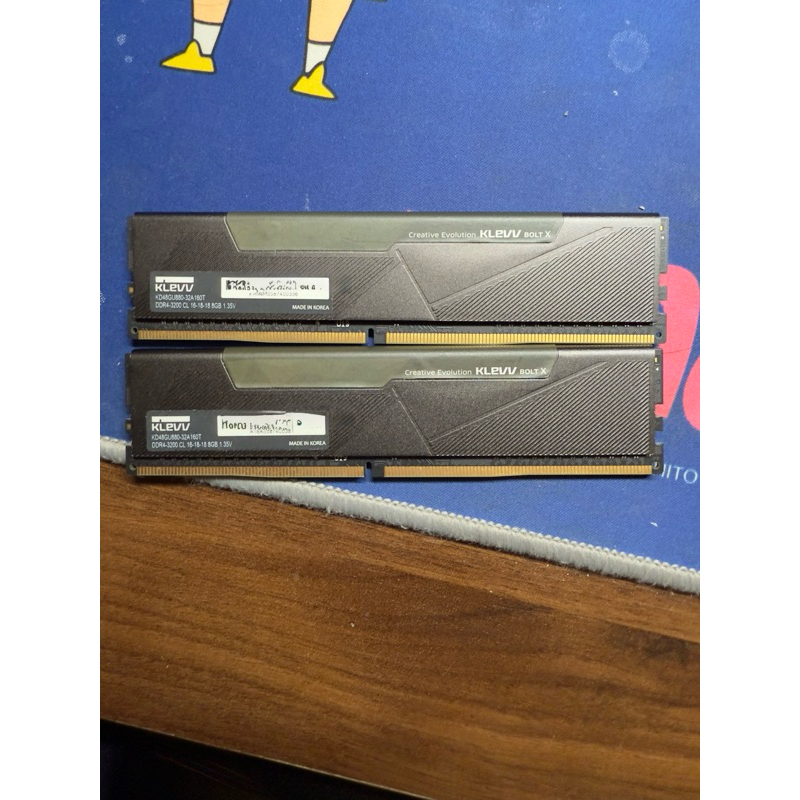 科賦 Klevv ddr4 3200 8g 共兩條 ram 記憶體 電腦 配件 | 蝦皮購物