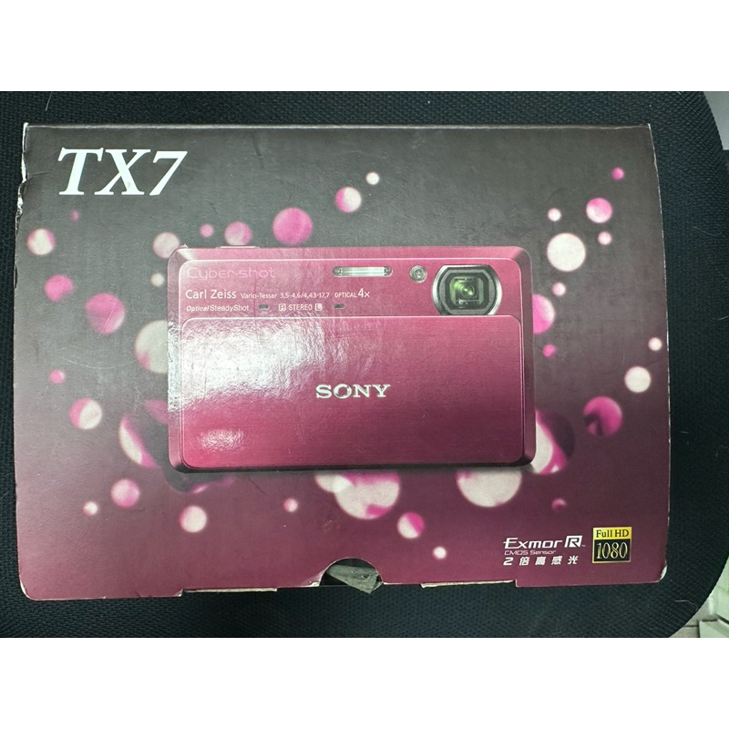 sony T7 Sony Cyber-shot DSC-TX7附原廠包裝盒/sony名片型高階數位相機 | 蝦皮購物