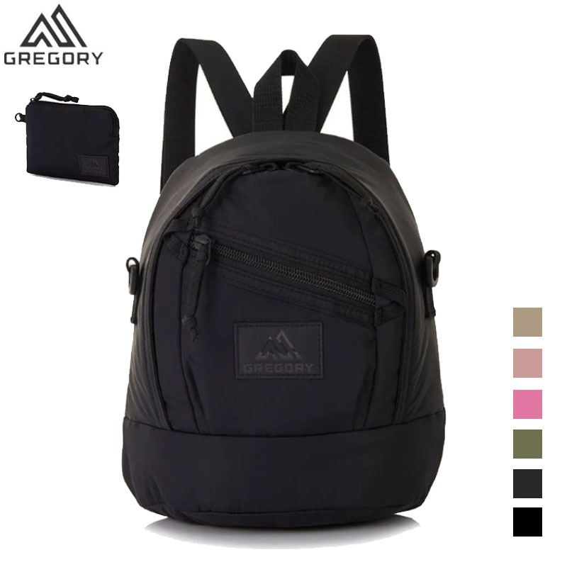 【GREGORY 日系】4L LADYBIRD 兩用迷你後背包 新色現貨 瑪瑙黑 桃紅 女性隨身包 GG131370 | 蝦皮購物