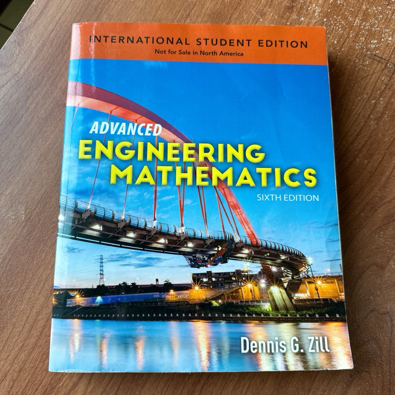 進階工程數學 Advanced Engineering Mathematics （Dennis G. Zill，第6版） | 蝦皮購物
