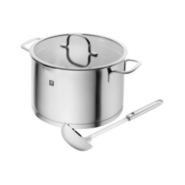 【隔日到貨】全新 德國ZWILLING 雙人牌 Nova不銹鋼深湯鍋 24cm 6L CW-SP2501 | 蝦皮購物