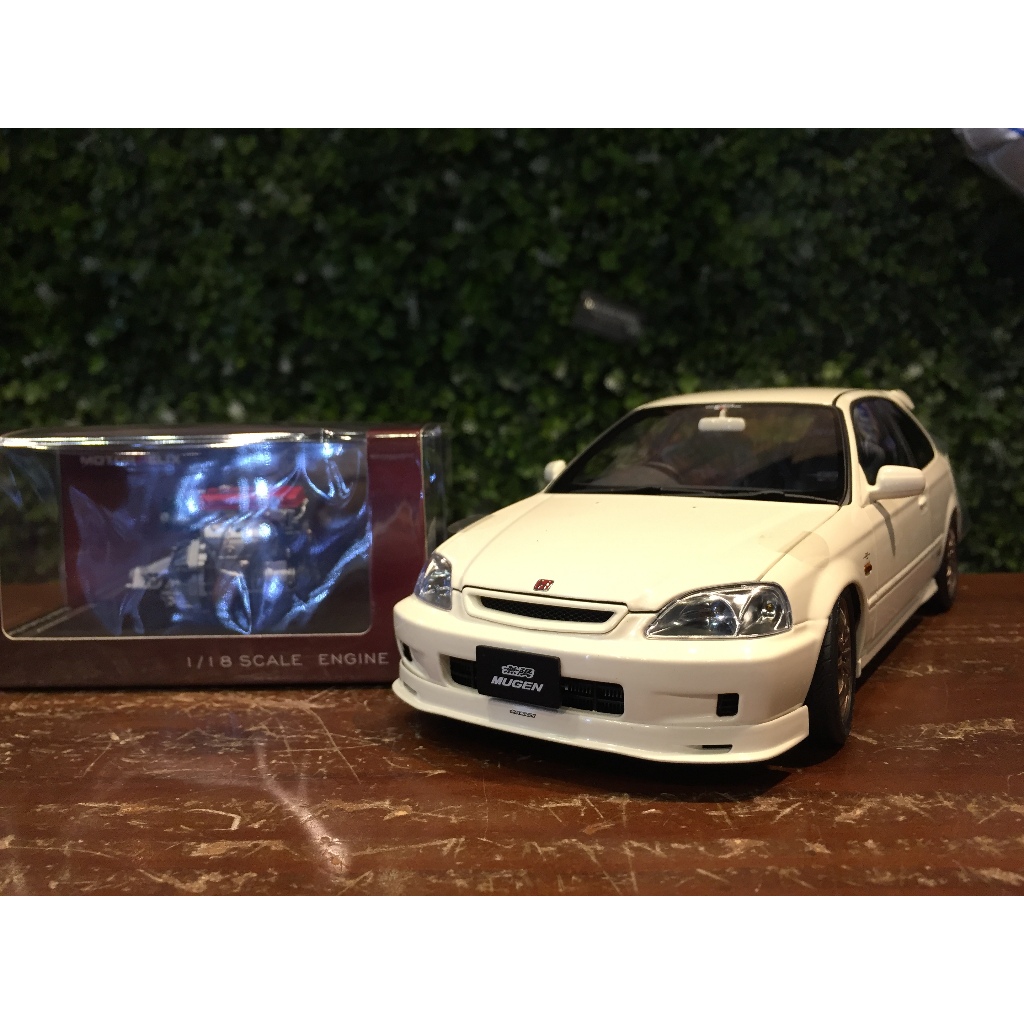 1/18 Motorhelix Honda Civic Type R (EK9) Mugen M85025【MGM】 | 蝦皮購物
