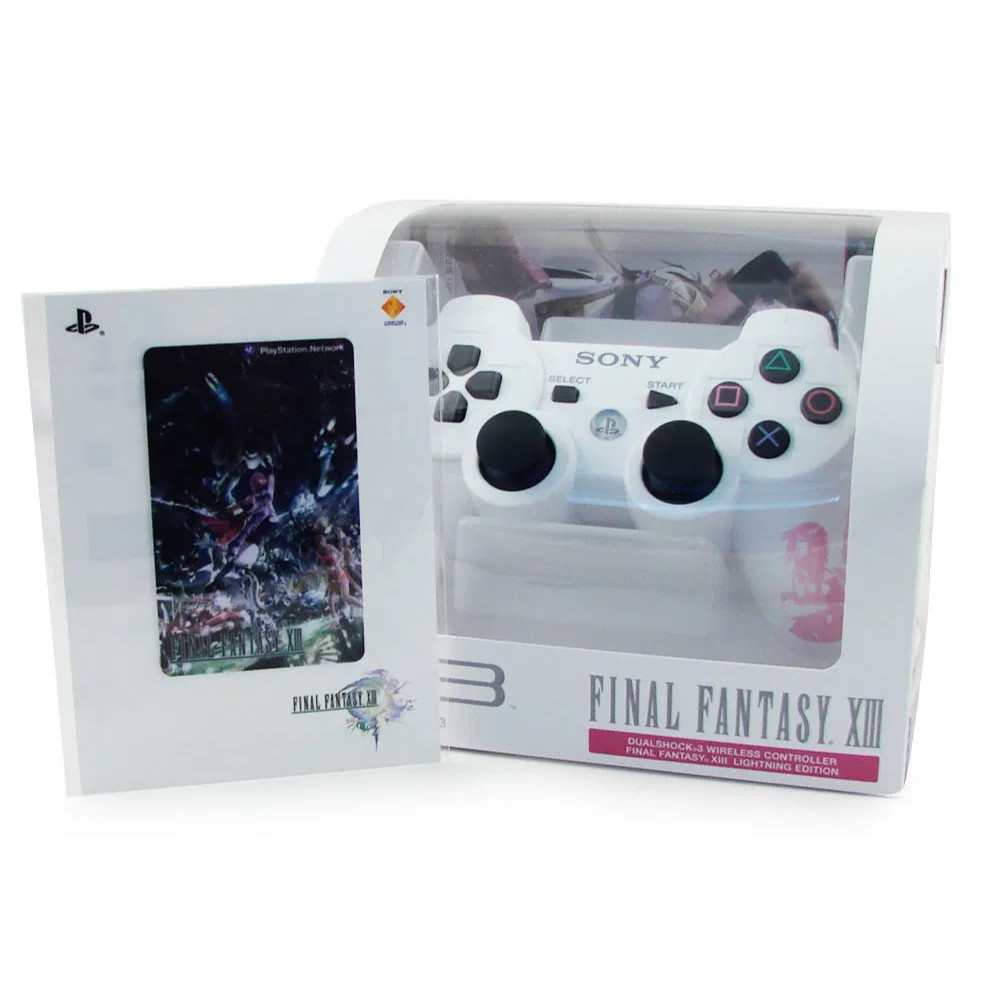 PS3 手把 DUALSHOCK 3 Final Fantasy XIII 雷光版公司貨 (未含遊戲軟體) | 蝦皮購物