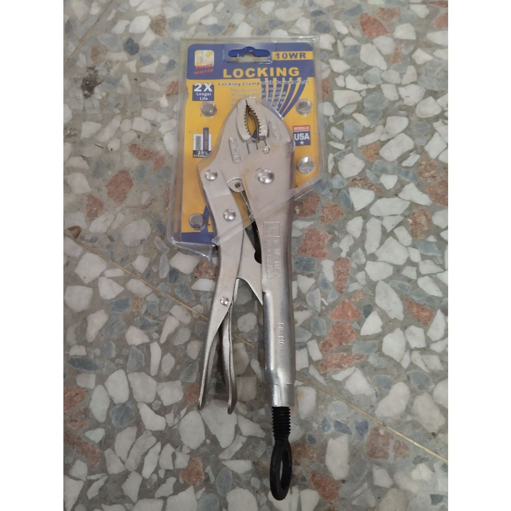 【susumy】美國握手牌IRWIN 尼克森 萬能鉗 10WR 固定夾 萬能夾 C型夾 電銲夾鉗 尾部螺絲處加強 | 蝦皮購物