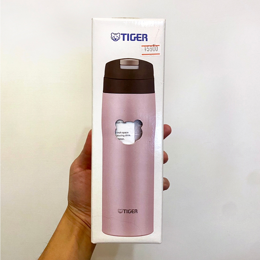 GooGoo【現貨】TIGER虎牌日本製 超輕量霧面不鏽鋼"粉色"彈蓋保溫杯480ml (MJE-A048) | 蝦皮購物