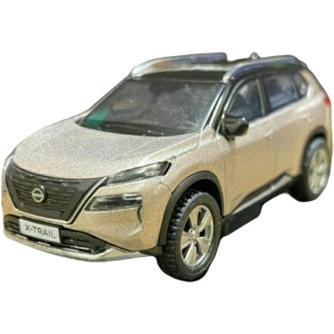 日產 Nissan X-trail e-Power 1:43 模型車 日本 休旅車 迴力 燈光 底座 SUV T33 金 | 蝦皮購物
