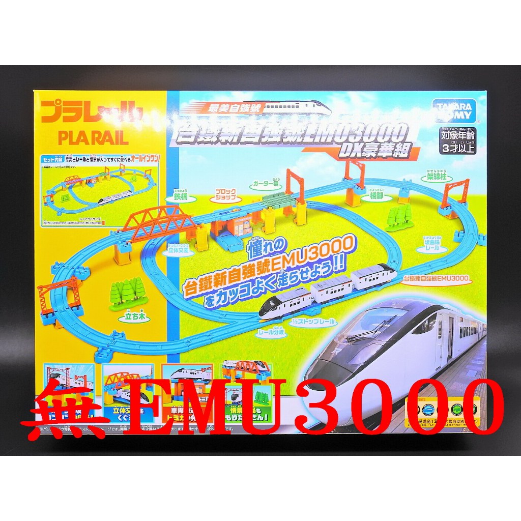 拆賣 台鐵 DX豪華組 軌道場景 附盒 不含EMU3000 PLARAIL 鐵道王國 A479 | 蝦皮購物