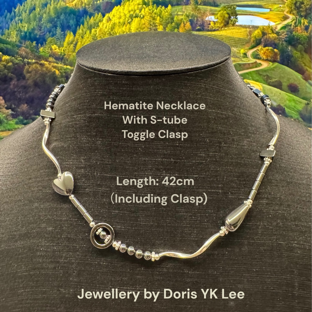 【現貨】Hematine Necklace-Heart/Teardrop/Rd&Rect.tube/Donut/drum | 蝦皮購物