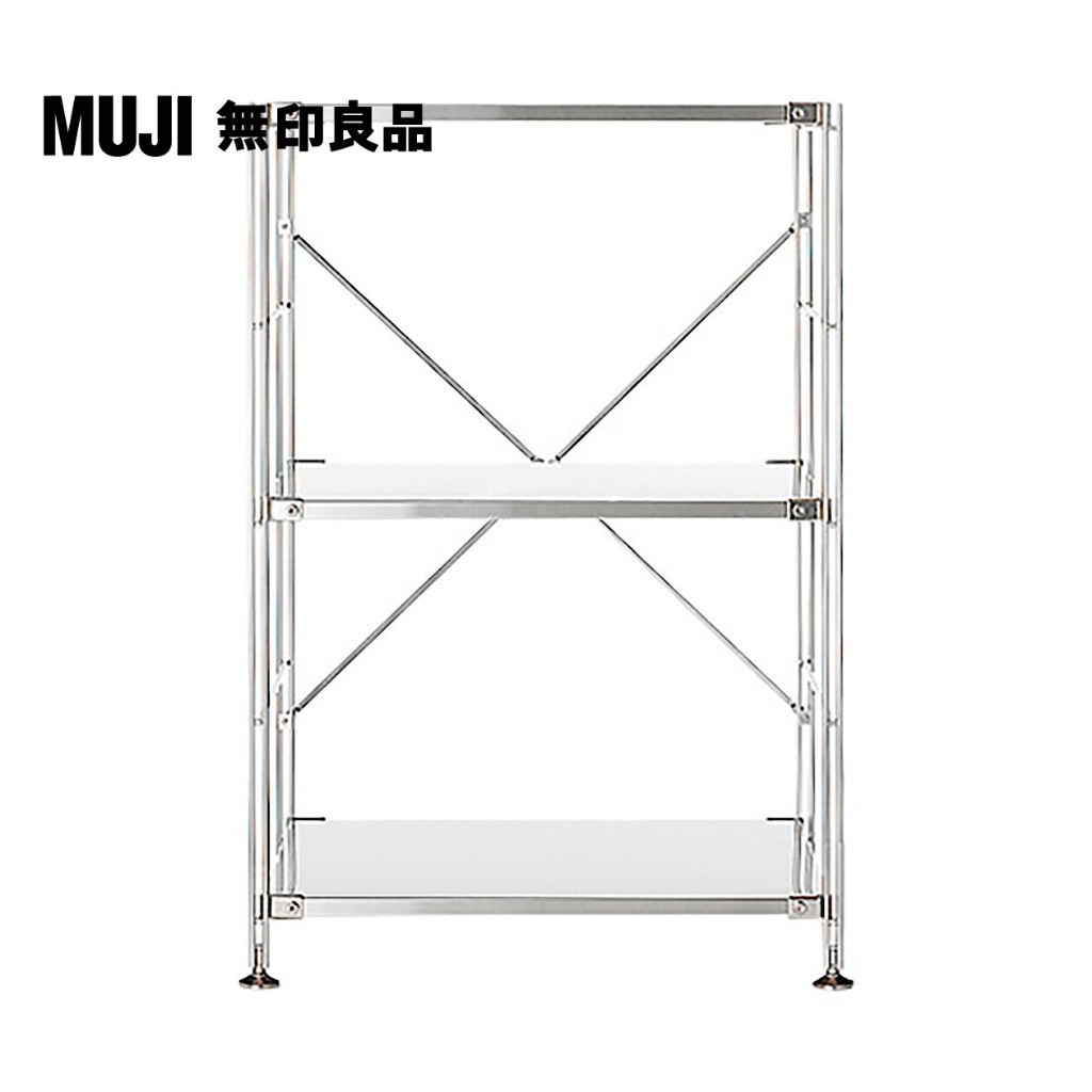 【MUJI 無印良品】SUS不鏽鋼層架組/小(大型家具配送) | 蝦皮購物