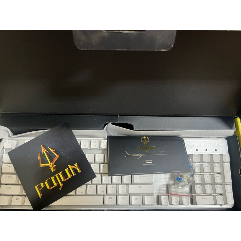 POJUN PJ02 機械鍵盤 電競鍵盤 機械式鍵盤 rgb鍵盤 | 蝦皮購物