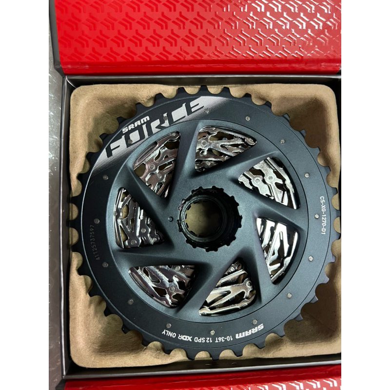 SRAM FORCE AXS XG-1270 10/36T 12速飛輪 | 蝦皮購物