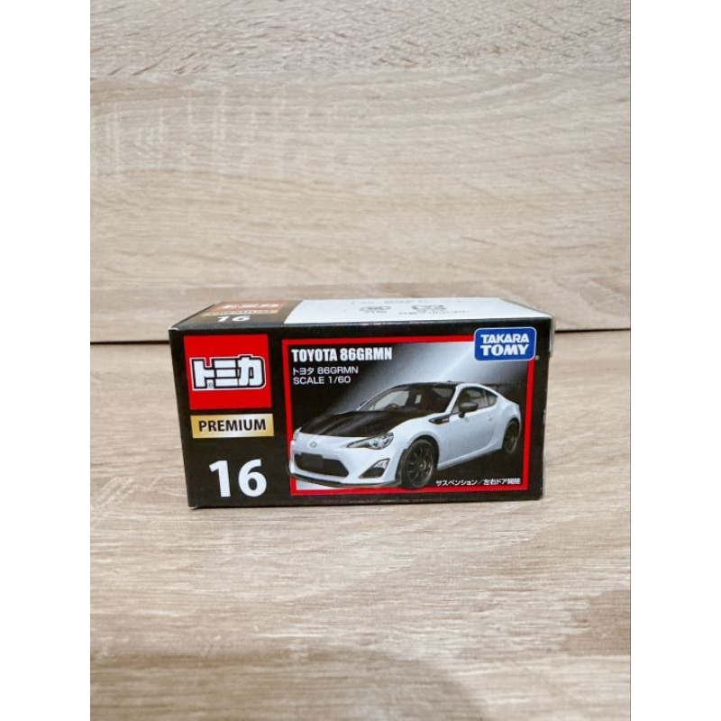 TOMICA 多美 PREMIUM 黑盒 NO.16 TOYOTA 86GRMN 模型車 | 蝦皮購物