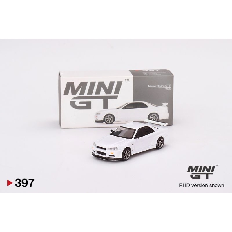 【J.M.車坊】現貨 MINI GT 1/64 Nissan Skyline GT-R R34 V-Spec #397 | 蝦皮購物