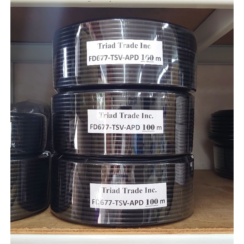 [含發票]677TSV-APD全新T.T.I原裝3000MHz 5C2V-RG6有線電視同軸纜線 雙層鋁箔 | 蝦皮購物