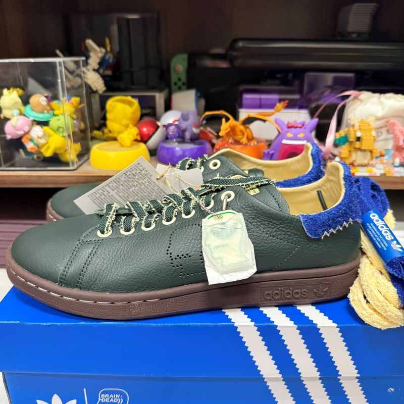 【小八】Adidas x Brain Dead Stan Smith Shadow Green 深綠 IH3433 | 蝦皮購物