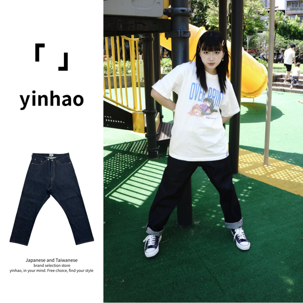 【yinhao】OVER PRINT ｜NEW CLASSIC DENIM PANTS 工作褲 丹寧褲 | 蝦皮購物