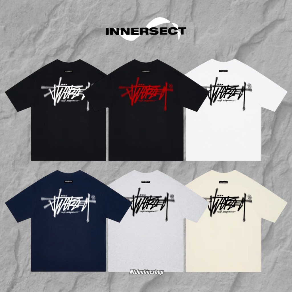 🔥【NTD】限時特價$3xx 25SS最新款 正品最低價 INNERSECT 三生萬物 草寫LOGO 短袖 短T 短踢 | 蝦皮購物