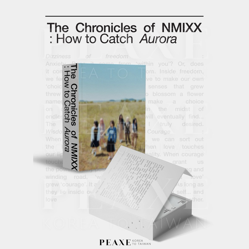 PEAXE韓國代購 預購 NMIXX[The Chronicles of How to Catch Aurora]寫真書 | 蝦皮購物