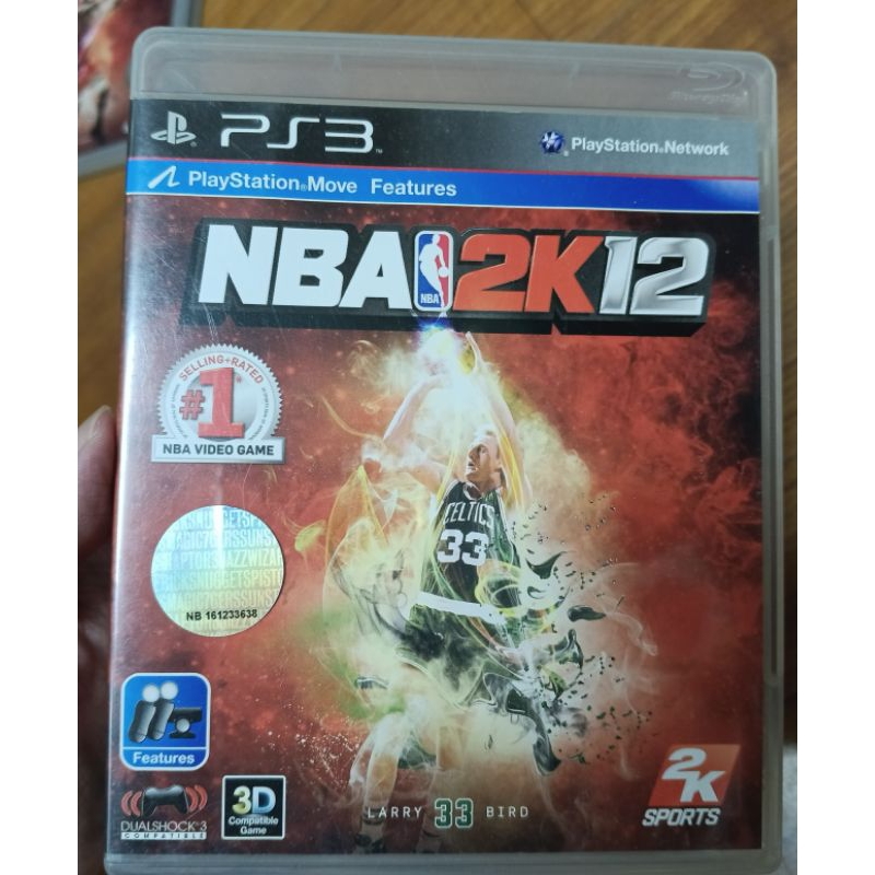PS3 NBA 2K12 2K SPORTS 盒書完整 可以正常執行 SONY | 蝦皮購物