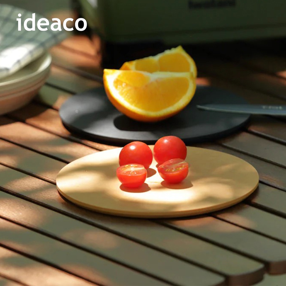 【日本ideaco】usumono 圓形木纖維砧板-多色可選 | 蝦皮購物