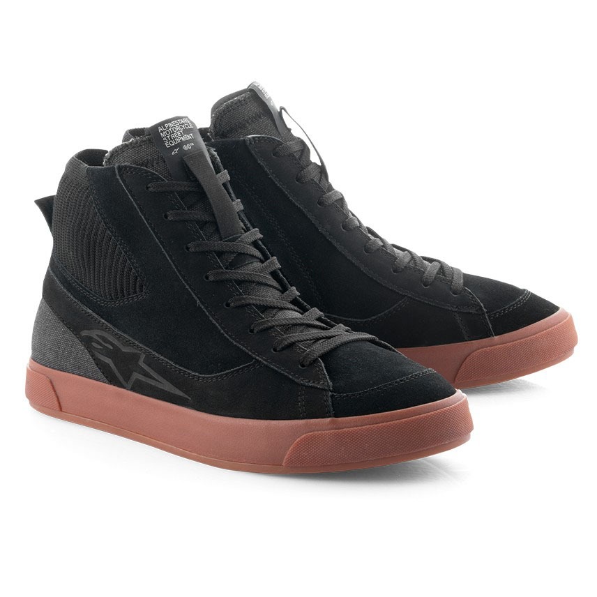 【德國Louis】Alpinestars Stated Shoes摩托車騎士車靴黑棕牛巴革復古街頭運動鞋 701042 | 蝦皮購物