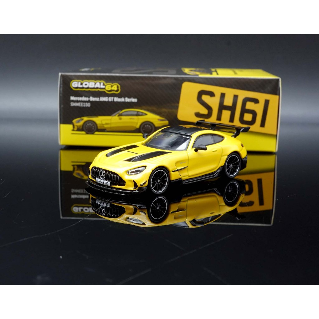 【MASH】Tarmac 1/64 Mercedes-Benz AMG GT Black Series 黃 SHMEE | 蝦皮購物