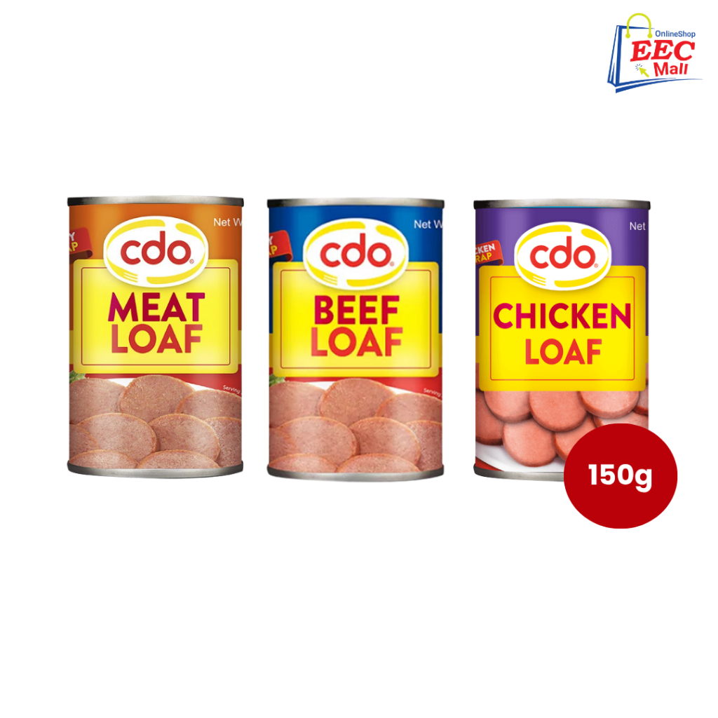 菲律賓 CDO Meat Loaf Beef Loaf Chicken 肌肉 雞肉 豬肉 午餐肉 登山露營 150g | 蝦皮購物