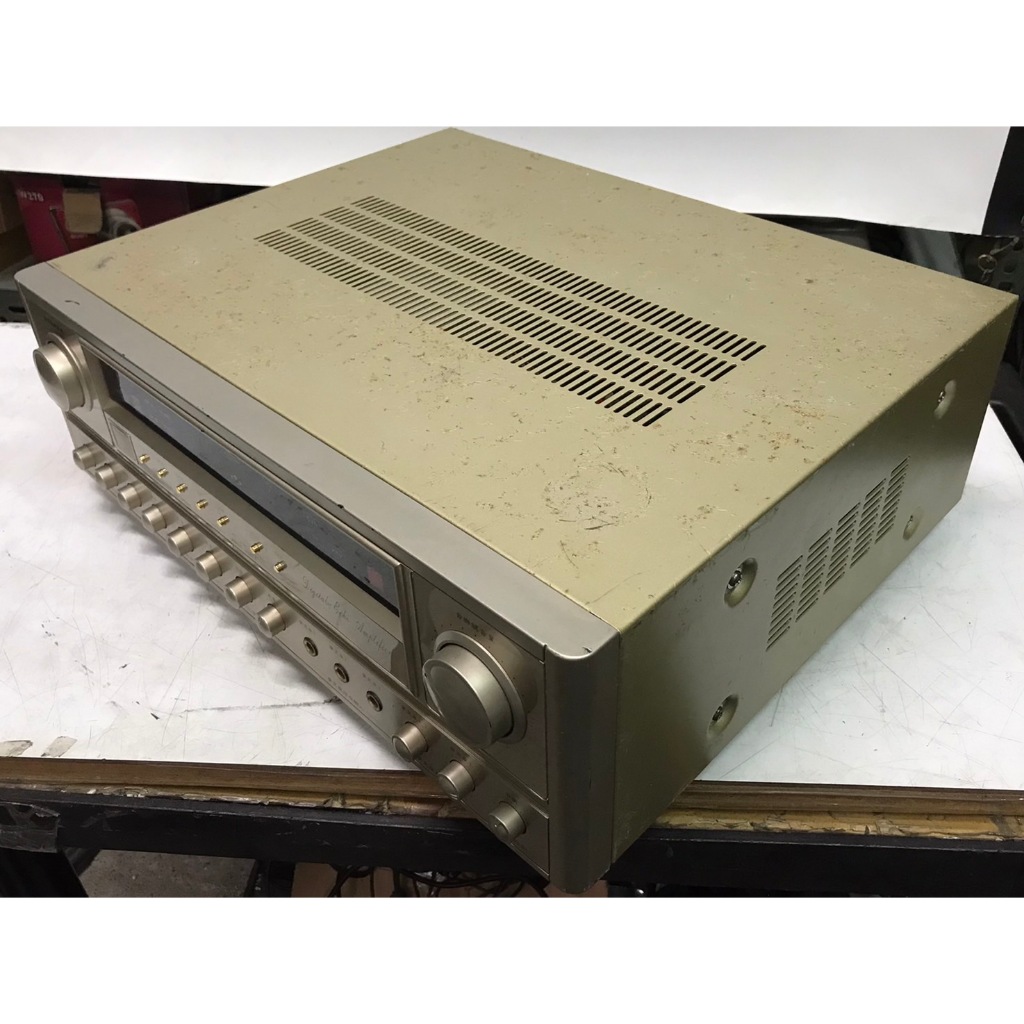 【蝦米二店】二手 華成 FNSD AudioLin AL-259 金色 卡拉OK/綜合擴大機 可與點歌機遙控共用 | 蝦皮購物