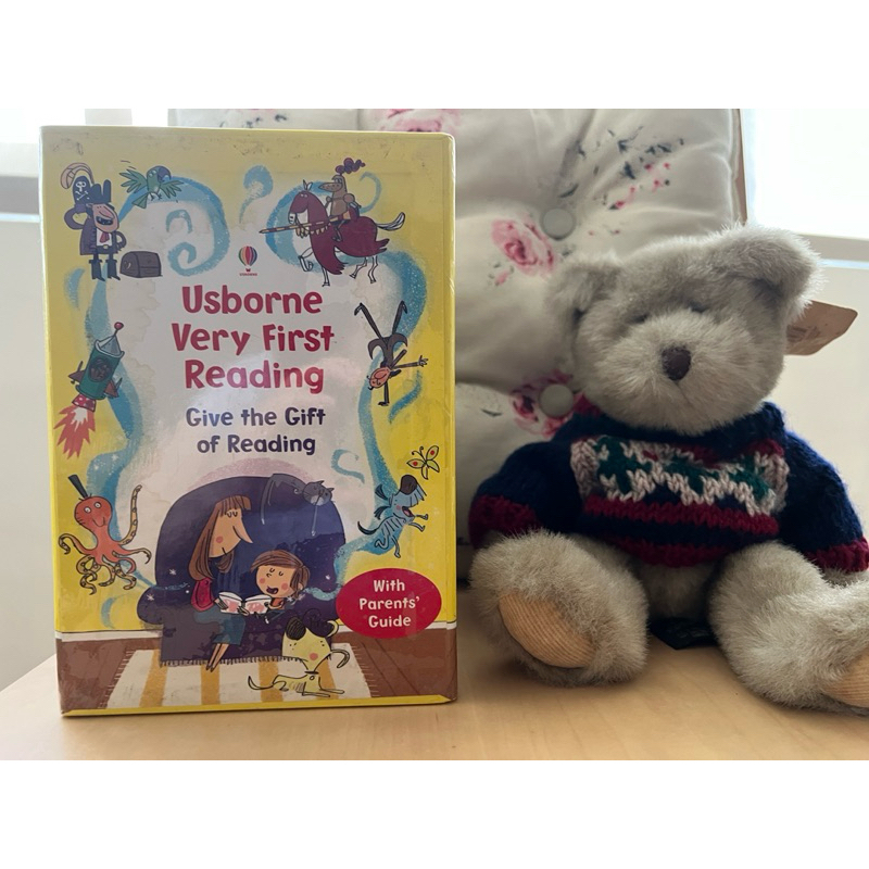 正版Usborne Very First Reading 禮物書 一套十五本（含家長教學指引） | 蝦皮購物