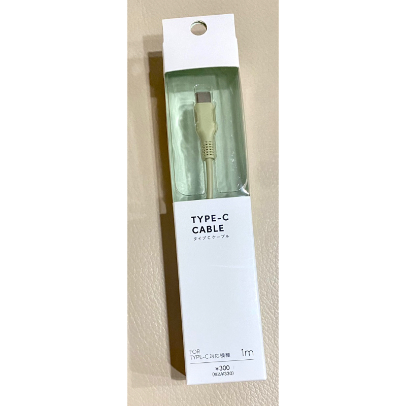 現貨 日本 3coins 充電線 TYPE-C 1m | 蝦皮購物
