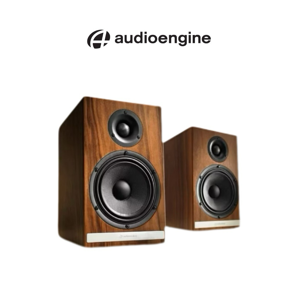 【Audioengine聲擎】 HDP6 被動式喇叭 胡桃木紋款 立體聲喇叭 立體喇叭 被動式喇叭 喇叭 家庭喇叭 | 蝦皮購物