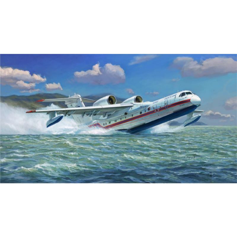 ZVEZDA 7034 1/144 Be-200ES 蘇聯 水陸兩棲飛機 運輸機 組裝套件 | 蝦皮購物