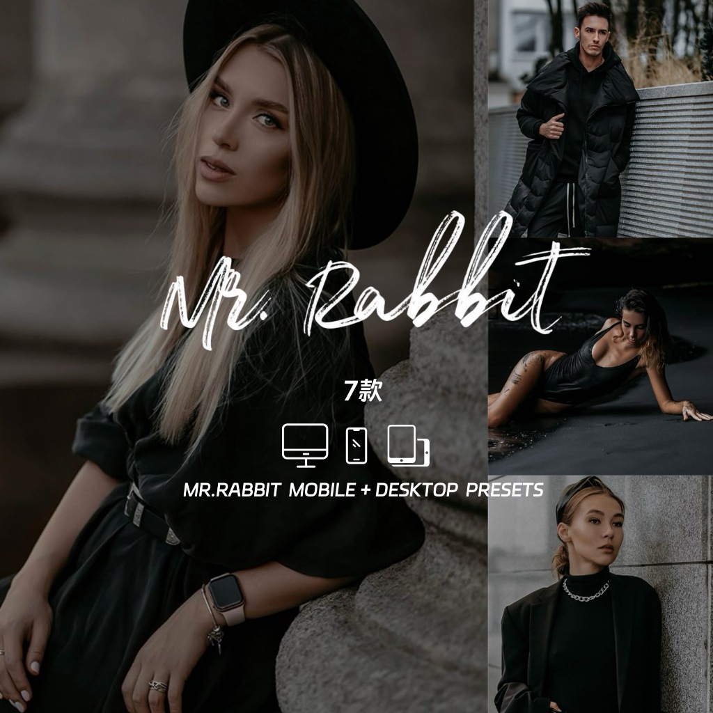 色調 濾鏡 風格檔 時尚暗系深色調飛思C1人像FCPX達芬奇AE/Pr濾鏡LUT手機版LR/PS.Z032 | 蝦皮購物