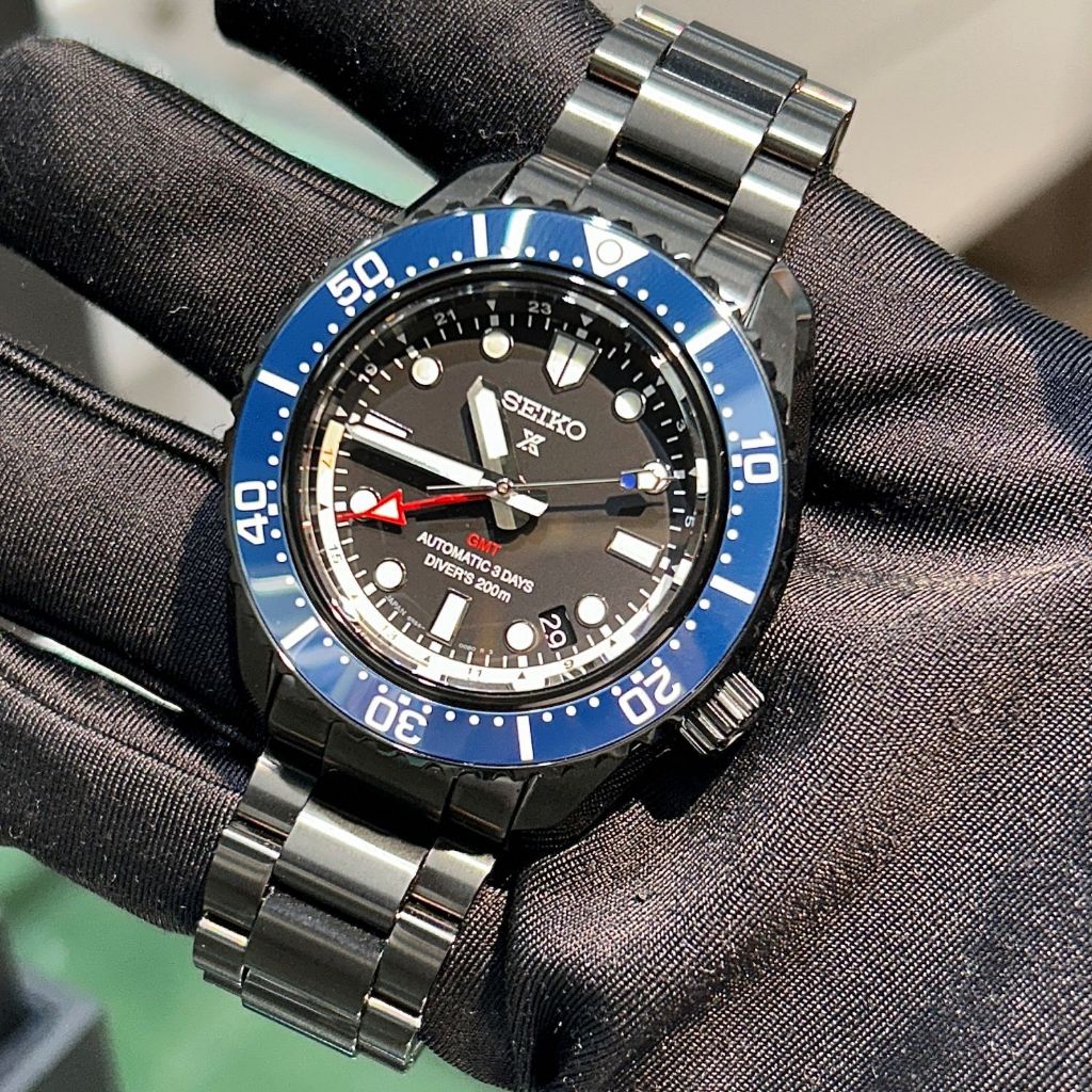 SEIKO 精工錶 大谷翔平限量款 SBEJ023 GMT 機械錶 42mm 黑色不鏽鋼錶帶 黑色面盤 男錶女錶 | 蝦皮購物