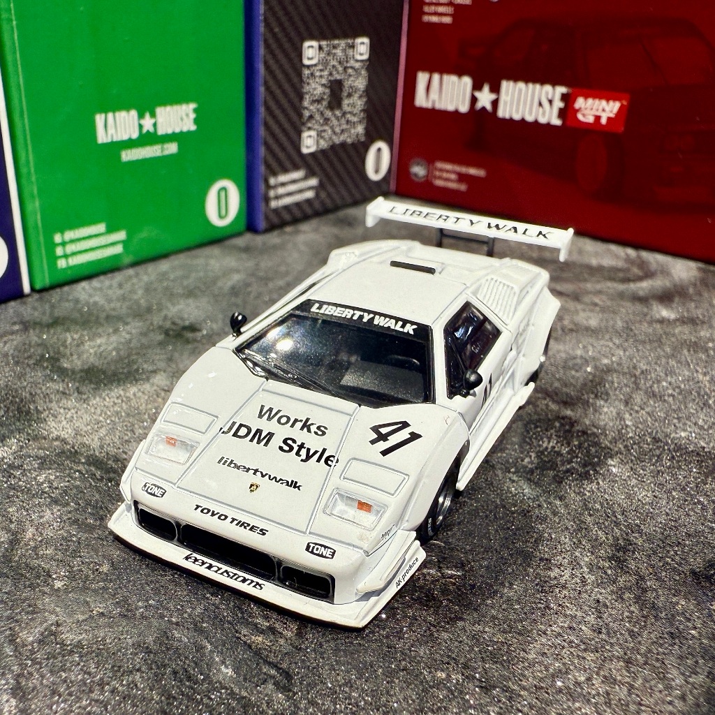 免運現貨 MINI GT LB WORKS Countach 藍寶堅尼 2024 東京改裝車展 966 | 蝦皮購物