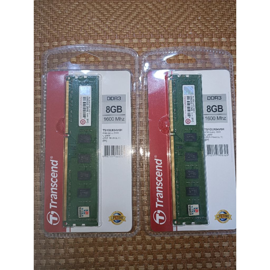 【二手】創見DDR3 8G 1600桌上型記憶體 原廠永久保固 | 蝦皮購物