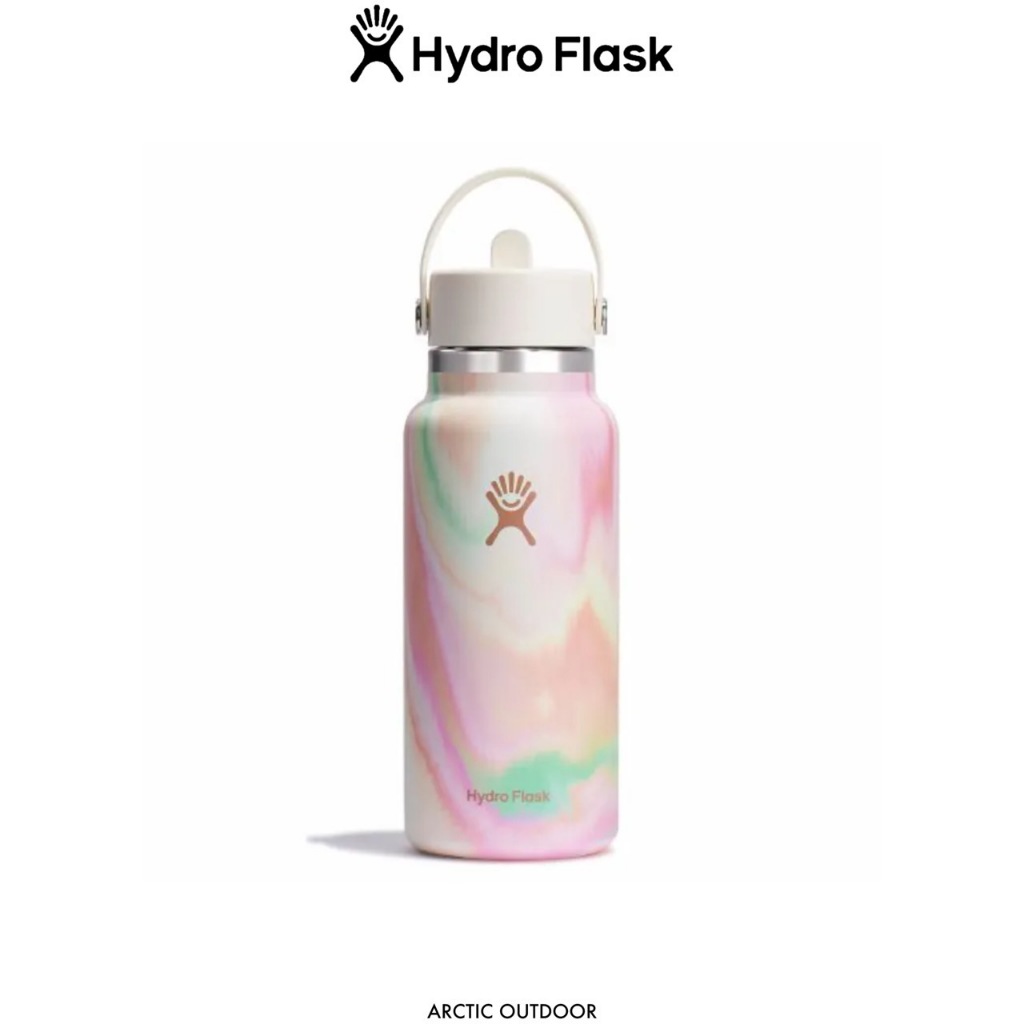 Hydro Flask｜Sugar Rush 32oz 寬口吸管保溫鋼瓶 #HFLEW32BS24G | 蝦皮購物