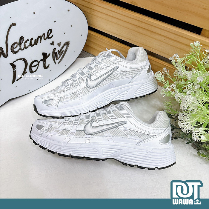 DOT 蛙蛙 Nike P-6000 GS 超輕量 運動 走路 銀白 白灰 慢跑鞋 童鞋 女鞋 HV5064-003 | 蝦皮購物