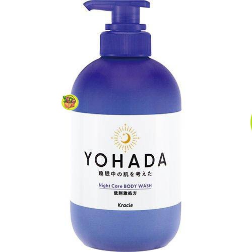 【JPGO】日本製 Kracie YOHADA 低敏沐浴露 480ml~月光花香 | 蝦皮購物