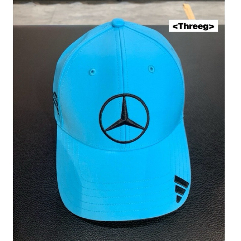Threeg ADIDAS X MERCEDES AMG 賓士 聯名款 運動帽 棒球帽 車隊標誌 藍色 JW6269 | 蝦皮購物