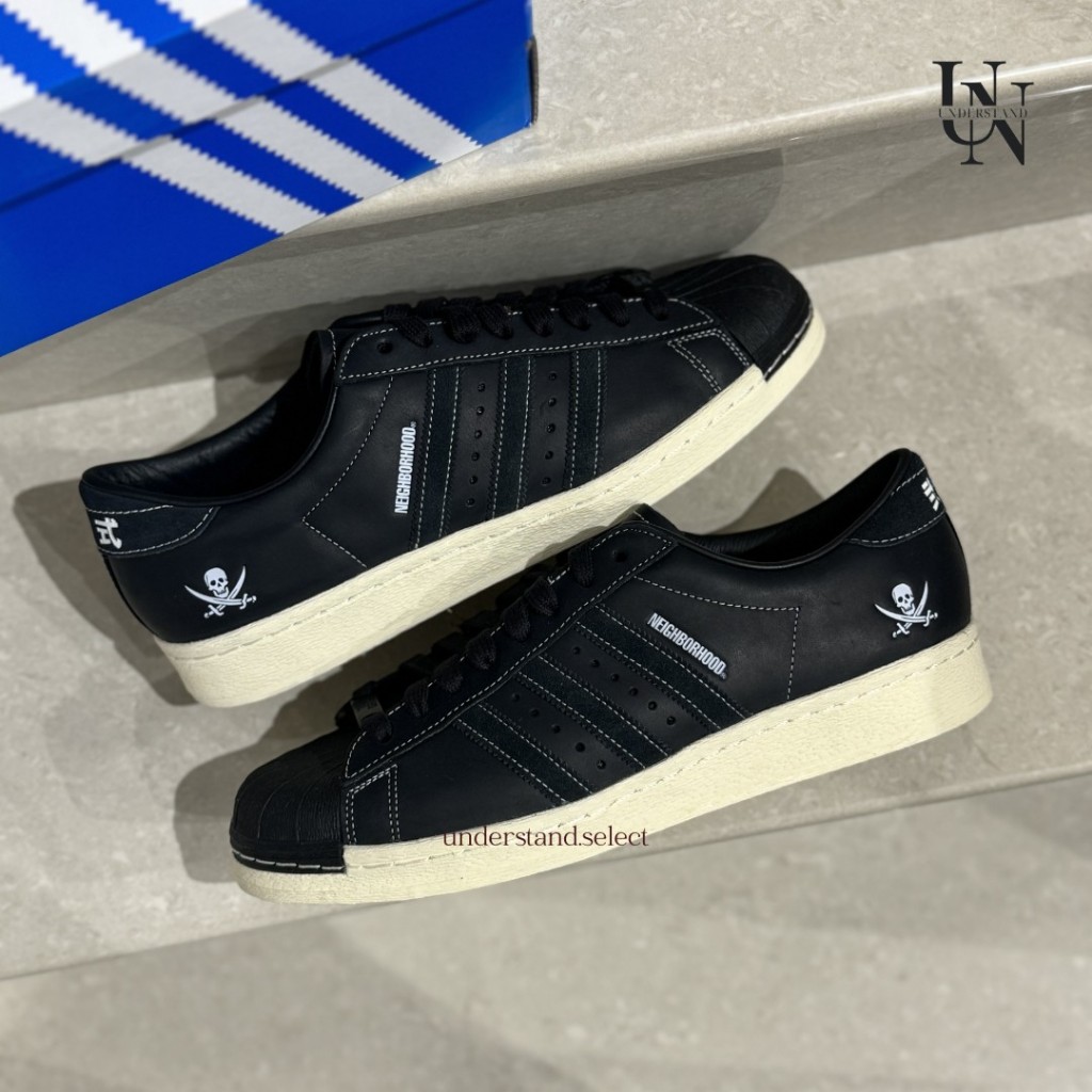 NEIGHBORHOOD x adidas Superstar SSTR NBHD 弍式 骷顱雙刀30週年 ID8650 | 蝦皮購物
