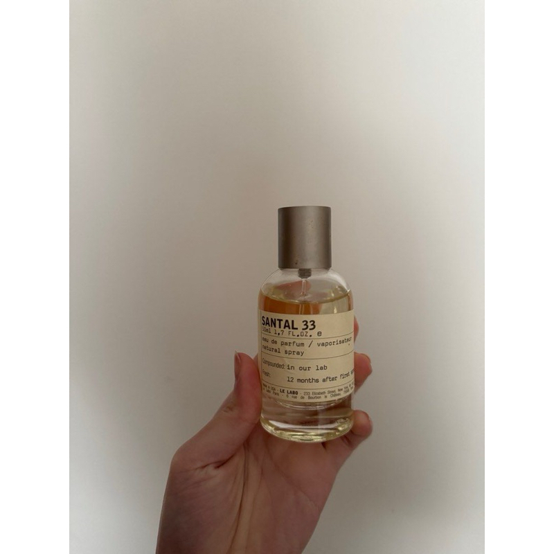 Le Lebo 香水 檀香 Santal 33 50ml (二手非全新無盒） | 蝦皮購物