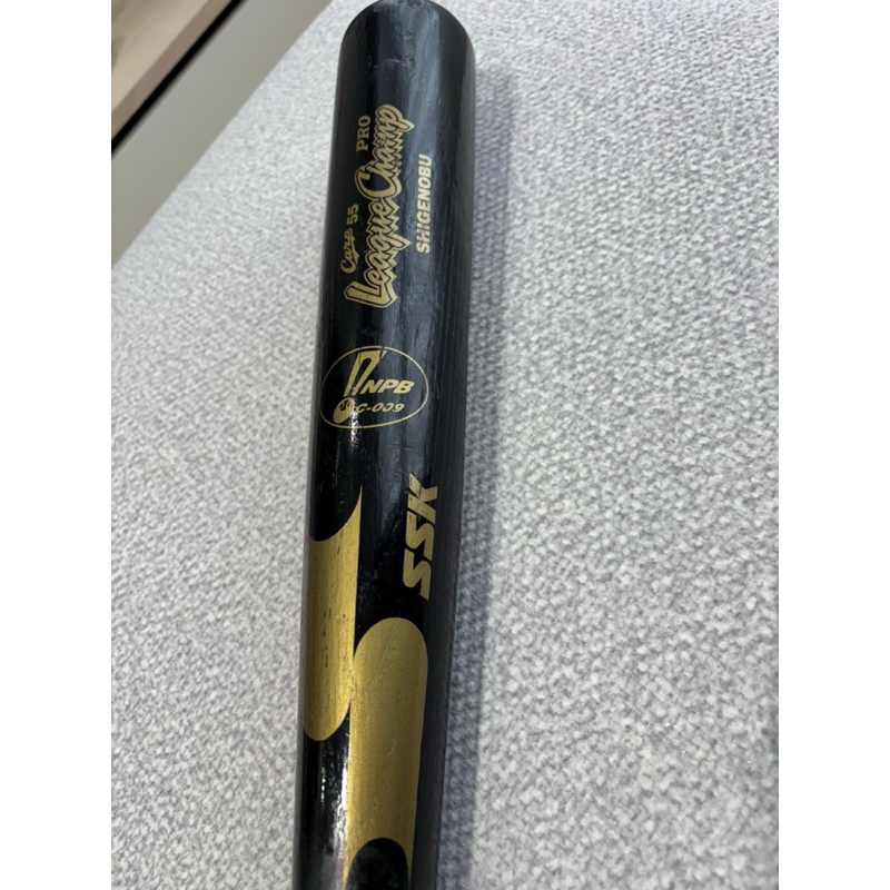 《好棒姆》SSK 日本職棒認證棒NPB認證棒 廣島鯉魚55號島重宣實際使用木棒 84.5公分 871公克 二手球棒 | 蝦皮購物